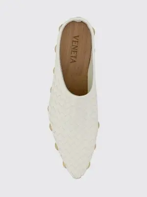 Bottega Veneta Gondola Woven Leather Mules With Studs