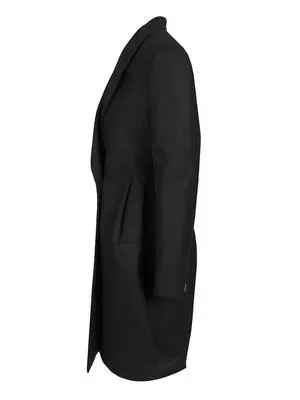Alaïa Double-breasted Rounded Coat - Blue