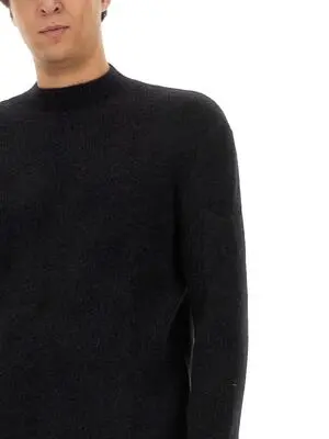Rick Owens Wool Jersey Sweater - Black