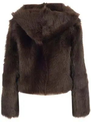 Loewe Shearling Hooded Jacket