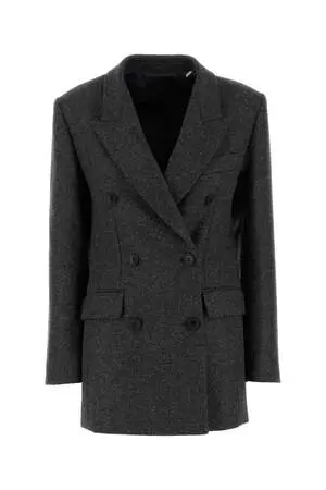 Isabel Marant Étoile Dark Grey Wool Isidora Blazer - Gray
