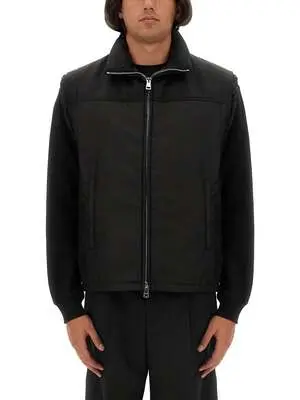 Gucci Nylon Gg Vest - Black
