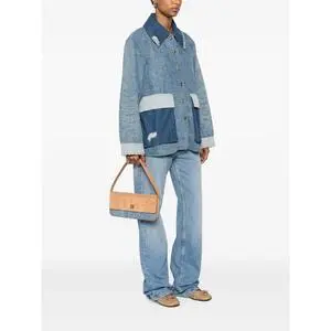 Amiri Suede Shoulder Bag - Brown