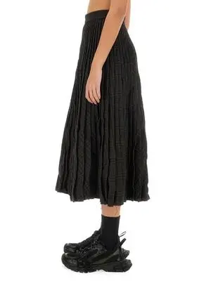 Balenciaga Pleated Skirt