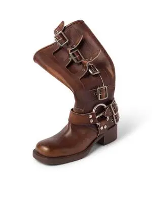 Miu Miu Leather Boots