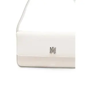 Amiri Leather Shoulder Bag - Cream