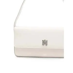 Amiri Leather Shoulder Bag - Cream