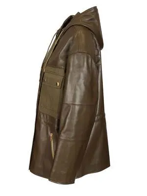 Celine Lambskin Parka