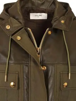 Celine Lambskin Parka