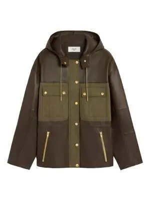 Celine Lambskin Parka