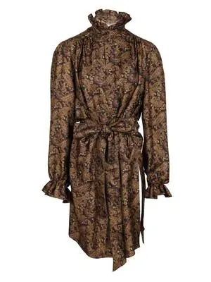 Saint Laurent Long Sleeve Day Dresses