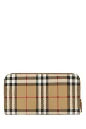 Burberry Printed Canvas Wallet