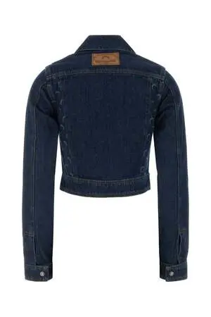 MARINE SERRE Dark Denim Jacket