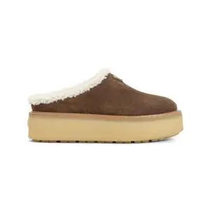 Prada Calf Leather Mule - Brown