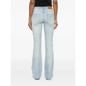 Amiri Denim Flared Jeans - Blue
