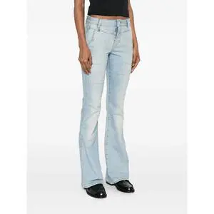 Amiri Denim Flared Jeans - Blue