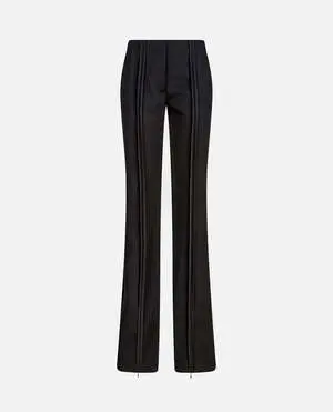 Attico Long Wool Trousers