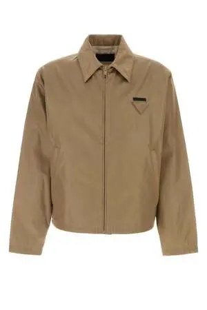 Prada Cappuccino Re-nylon Jacket - Brown