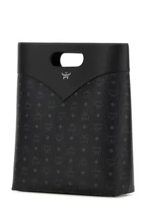 Mcm Printed Canvas Shopping Bag - Multicolor