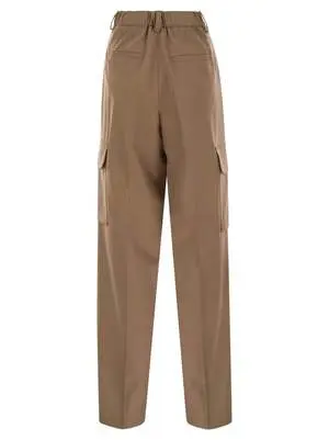 Herno Soft Wool Cargo Pants