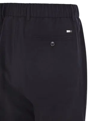 Herno Cashmere And Silk Trousers