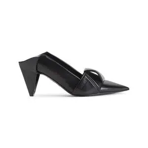 Loewe Origami Flap Back Pumps - Black