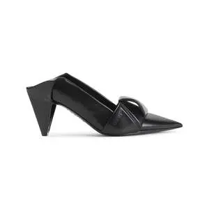Loewe Origami Flap Back Pumps - Black