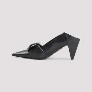 Loewe Origami Flap Back Pumps - Black
