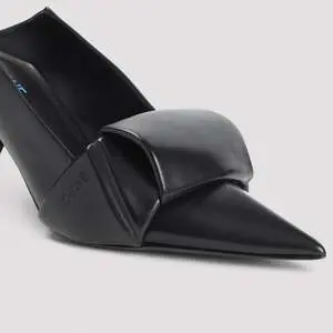 Loewe Origami Flap Back Pumps - Black