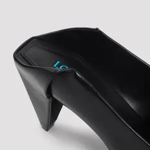 Loewe Origami Flap Back Pumps - Black