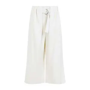 Loewe Cropped Belted Trousers - Multicolor