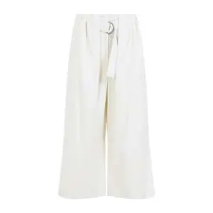 Loewe Cropped Belted Trousers - Multicolor