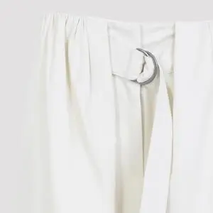 Loewe Cropped Belted Trousers - Multicolor