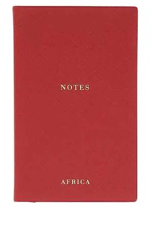 Prada Leather Africa Notebook