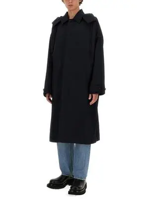 Bottega Veneta Hooded Trench Coat