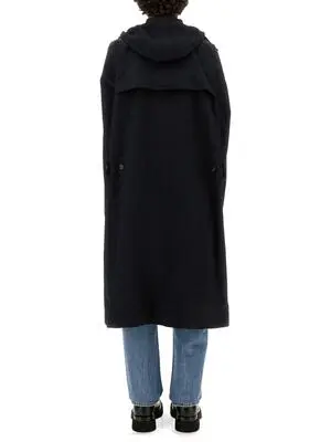 Bottega Veneta Hooded Trench Coat