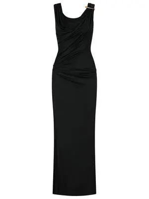 Versace Viscose Dress - Black