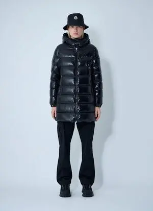 Moncler Courcelles Long Down Coat