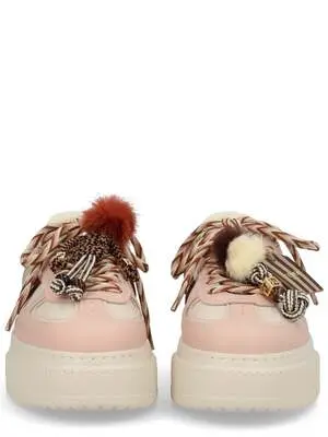 Fendi Match Sneaker - Cream