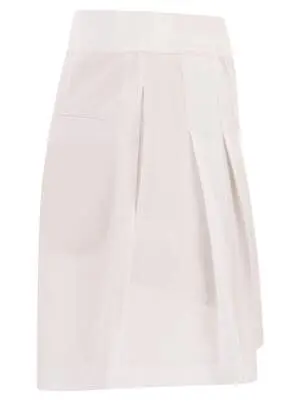 Brunello Cucinelli Stretch Cotton Piqué Active Shorts