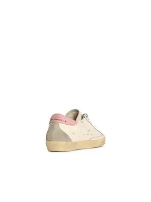 GOLDEN GOOSE Leather Superstar Sneakers - White