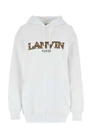 LANVIN Cotton Sweatshirt - White