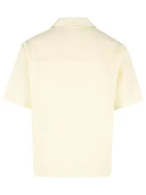 Séfr Dayot' Ecru Cotton And Linen Shirt - Cream