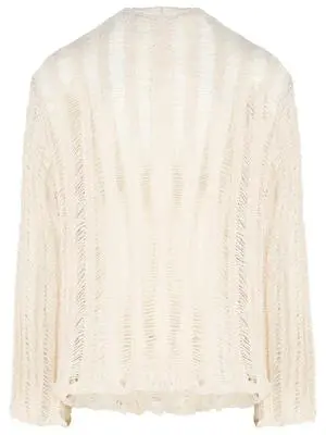 Séfr Aestasbroken White' Cotton Blend T-shirt
