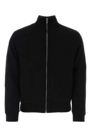 Prada Wool Blend Cardigan - Black