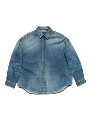 Acne Studios Denim Cotton Shirt - Multicolor