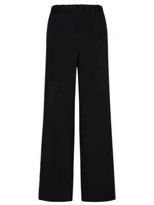 P.a.r.o.s.h Soiree' Silk Blend Trousers - Black