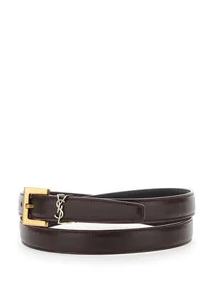 Saint Laurent Leather Belt