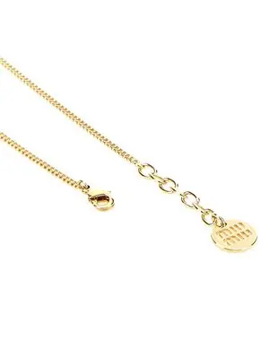 Miu Miu Enameled Metal Bracelet