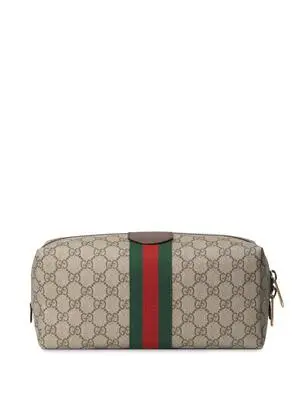 Gucci Ophidia Gg Supreme Canvas Makeup Bag - Multicolor